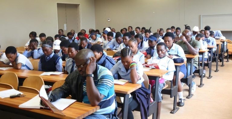 Diphale Secondary school grade 12 learners take charge of their career ...